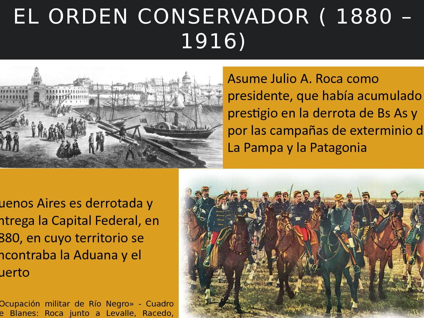 La era dorada: Los presidentes que marcaron historia de 1880 a 1916
