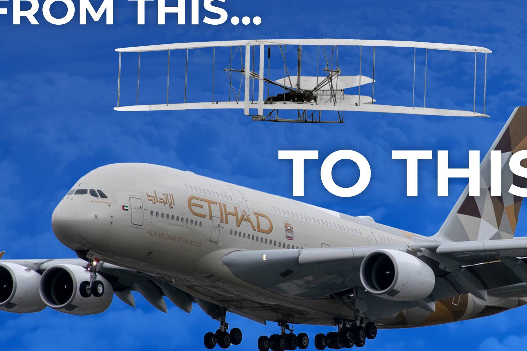 La evolución del avión: de la invención a la era moderna