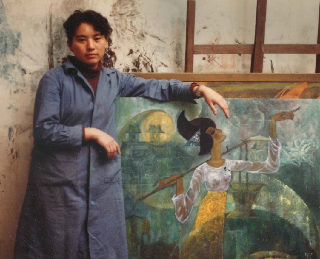 Quién es el artista chino famoso por sus retratos y murales